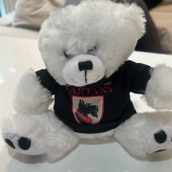 Other | 8 White Plush Carnegie Mellon Bear | Poshmark